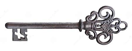 Old key stock image. Image of symbol, opportunity, iron - 20716025