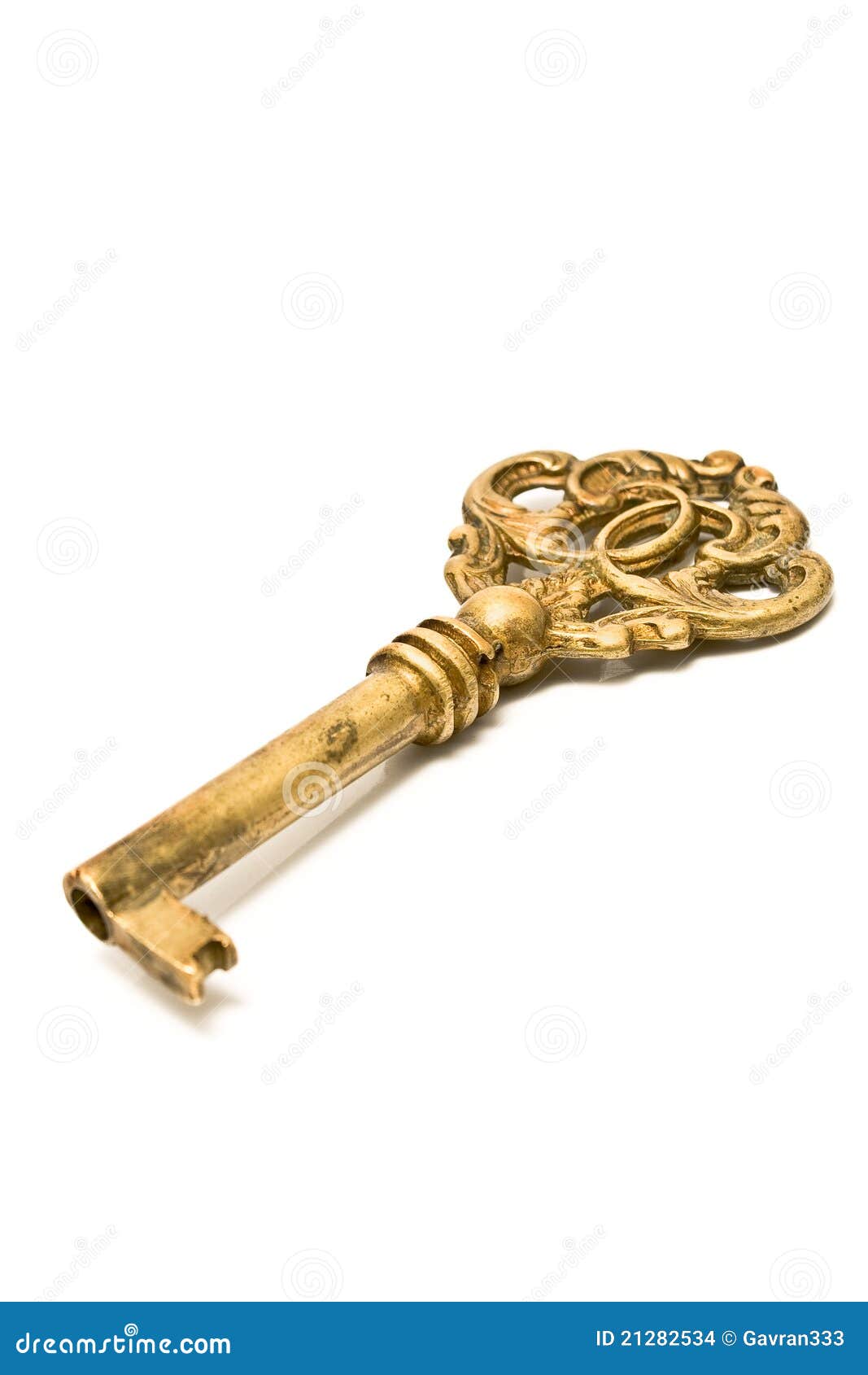 Old key stock photo. Image of object, metallic, decorated - 21282534