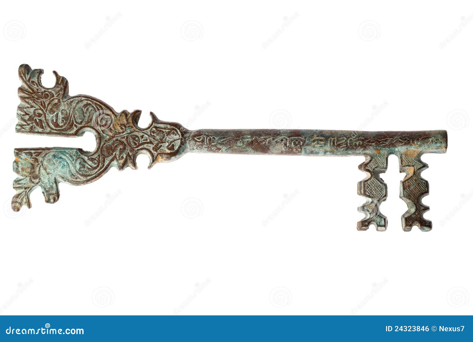 Old key stock photo. Image of secret, rust, aged, unlock - 24323846