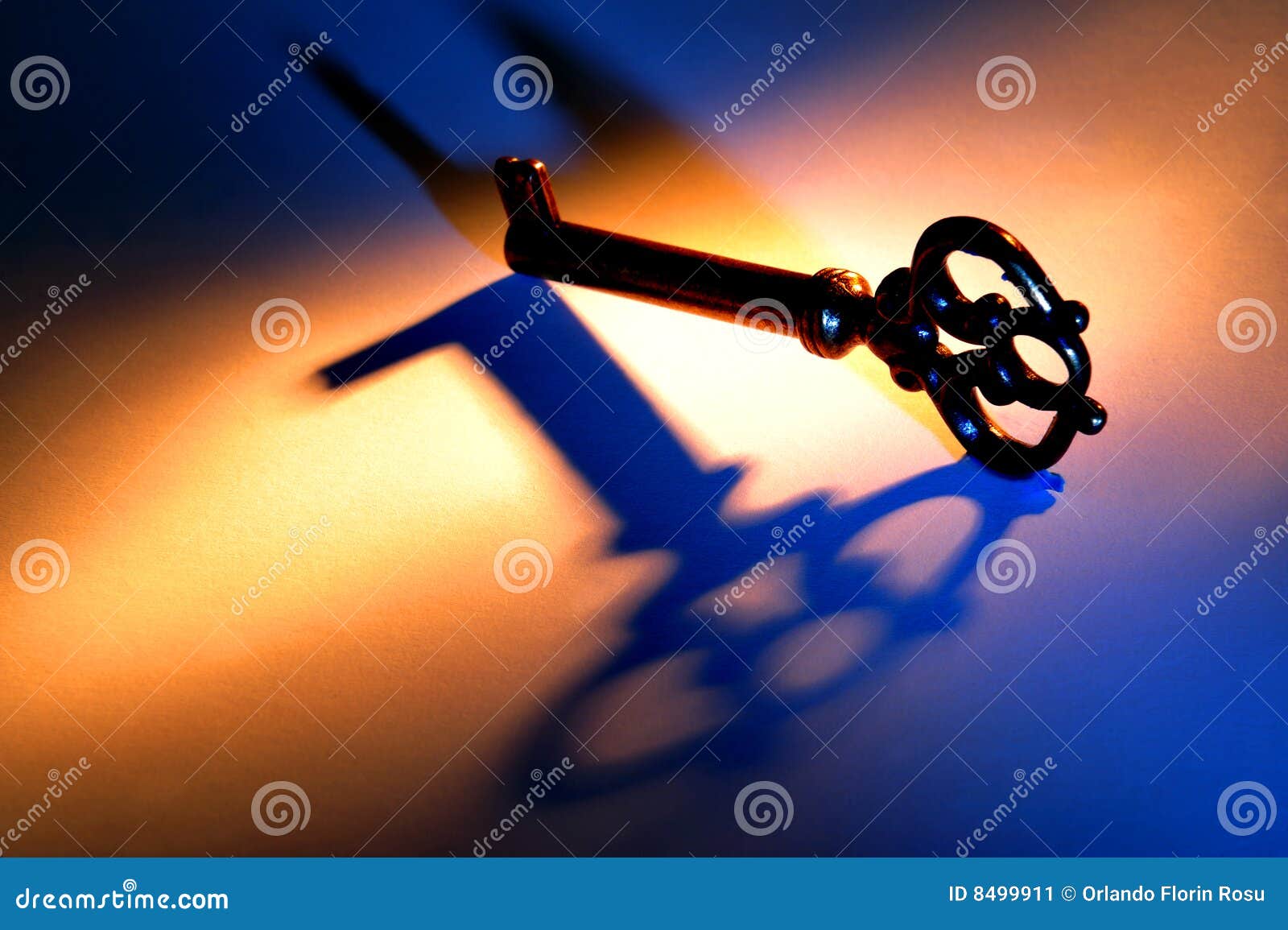 Old key stock image. Image of success, chance, colorful - 8499911