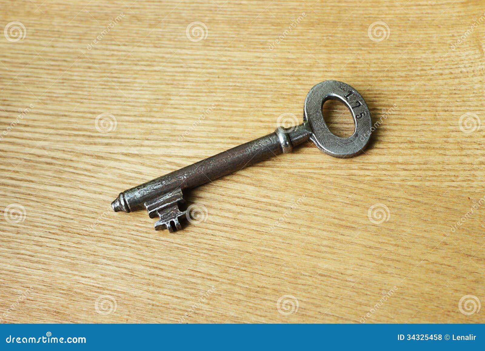 Old key stock photo. Image of steel, iron, retro, vintage - 34325458