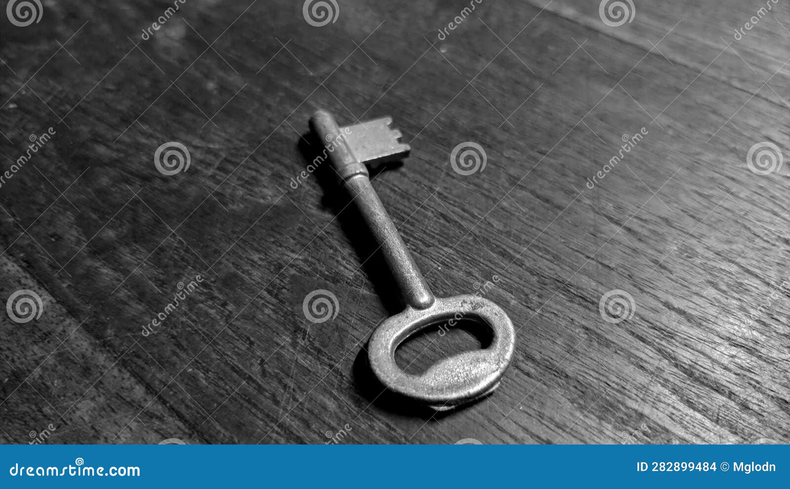 Old key black and white stock photo. Image of metal - 282899484