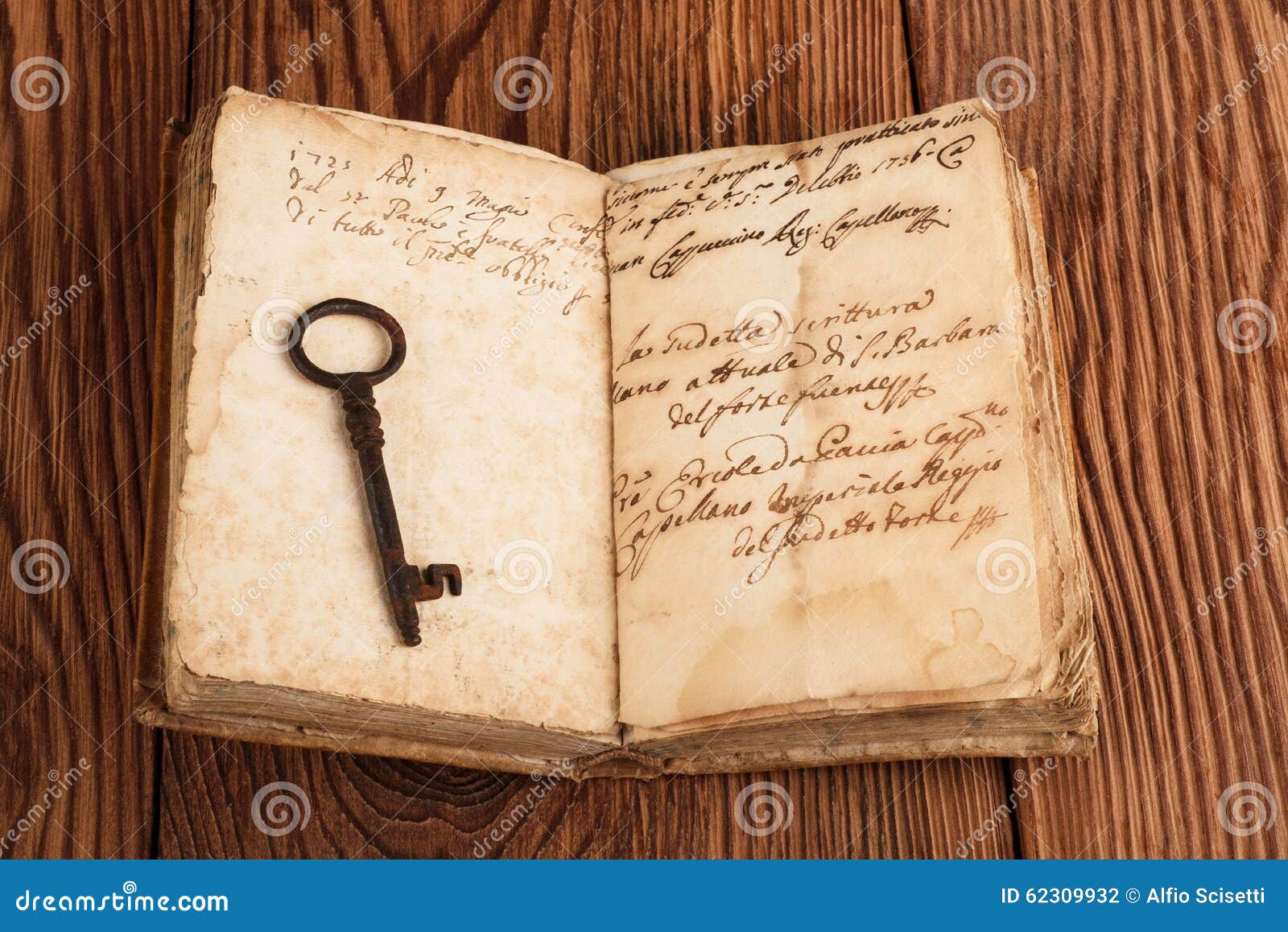 Old key and book stock photo. Image of ancient, classic - 62309932