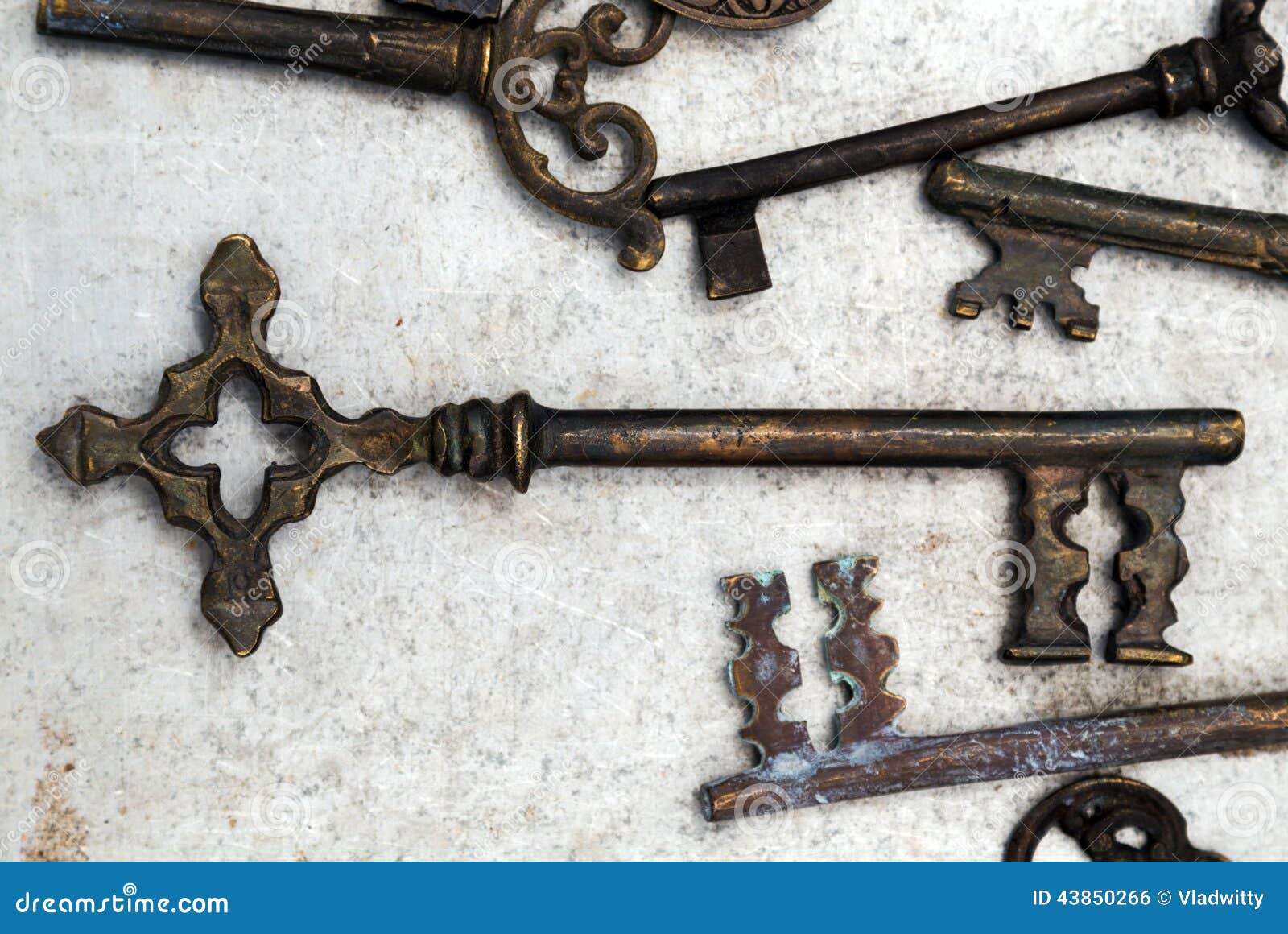 Old key. stock photo. Image of object, home, iron, antique - 43850266