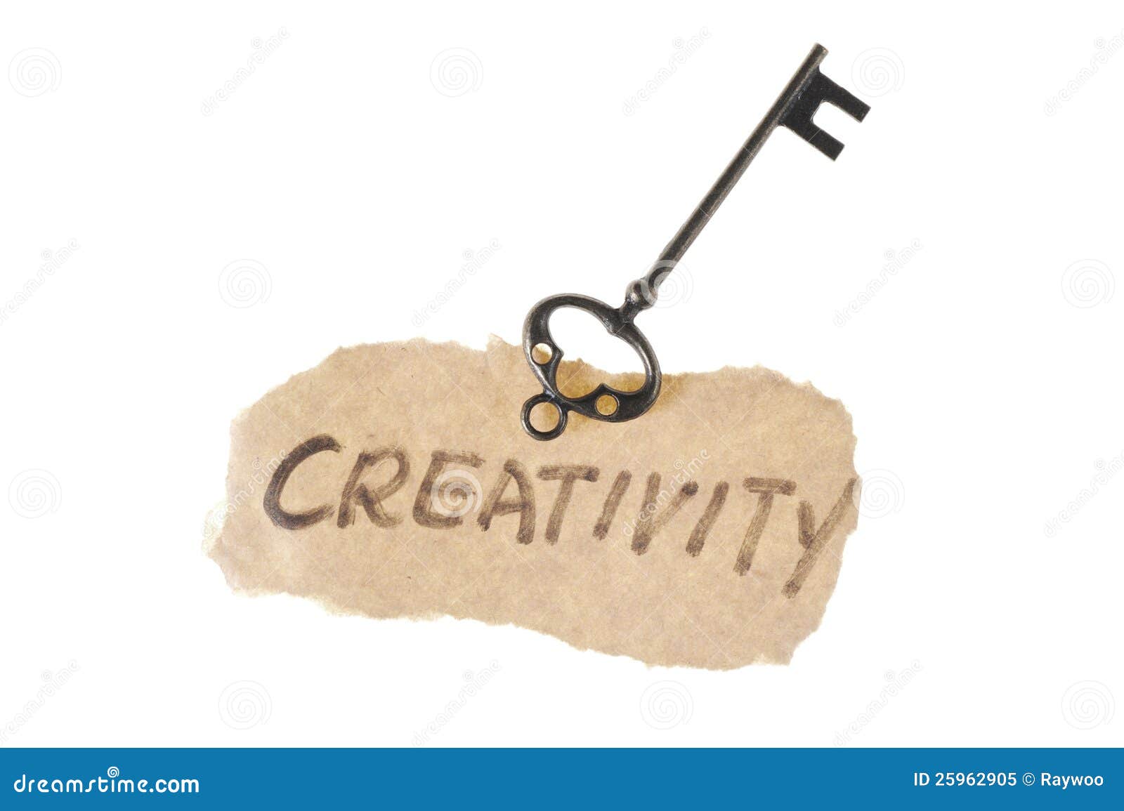 Old Key and Creativity Word Stock Image - Image of object, metallic ...