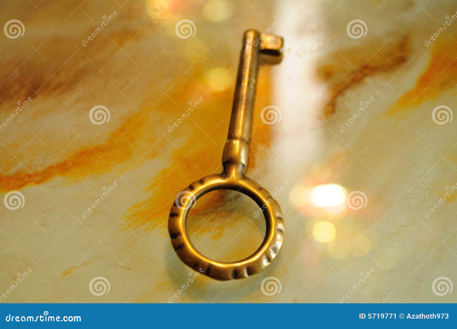 Old Key on a desk stock image. Image of lock, decorative - 5719771