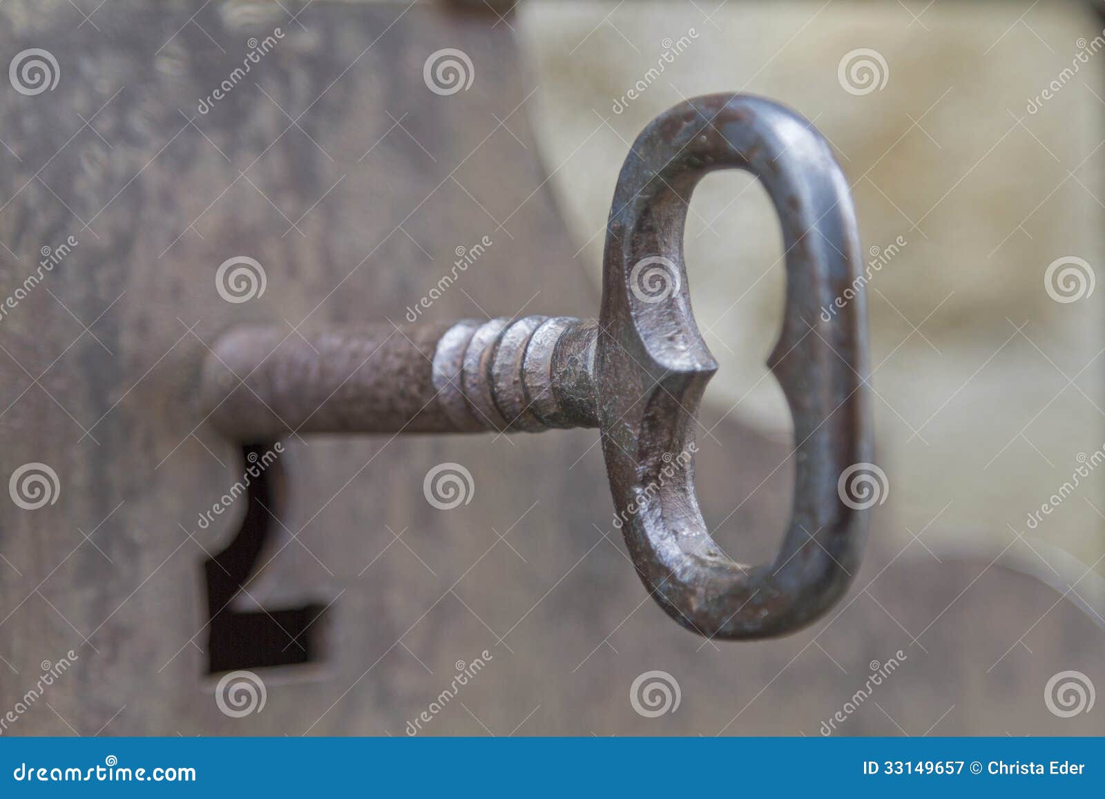 Old key stock image. Image of safe, closeup, dark, hole - 33149657