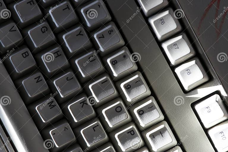 Old keyboard stock image. Image of solid, buttons, qwerty - 3371683