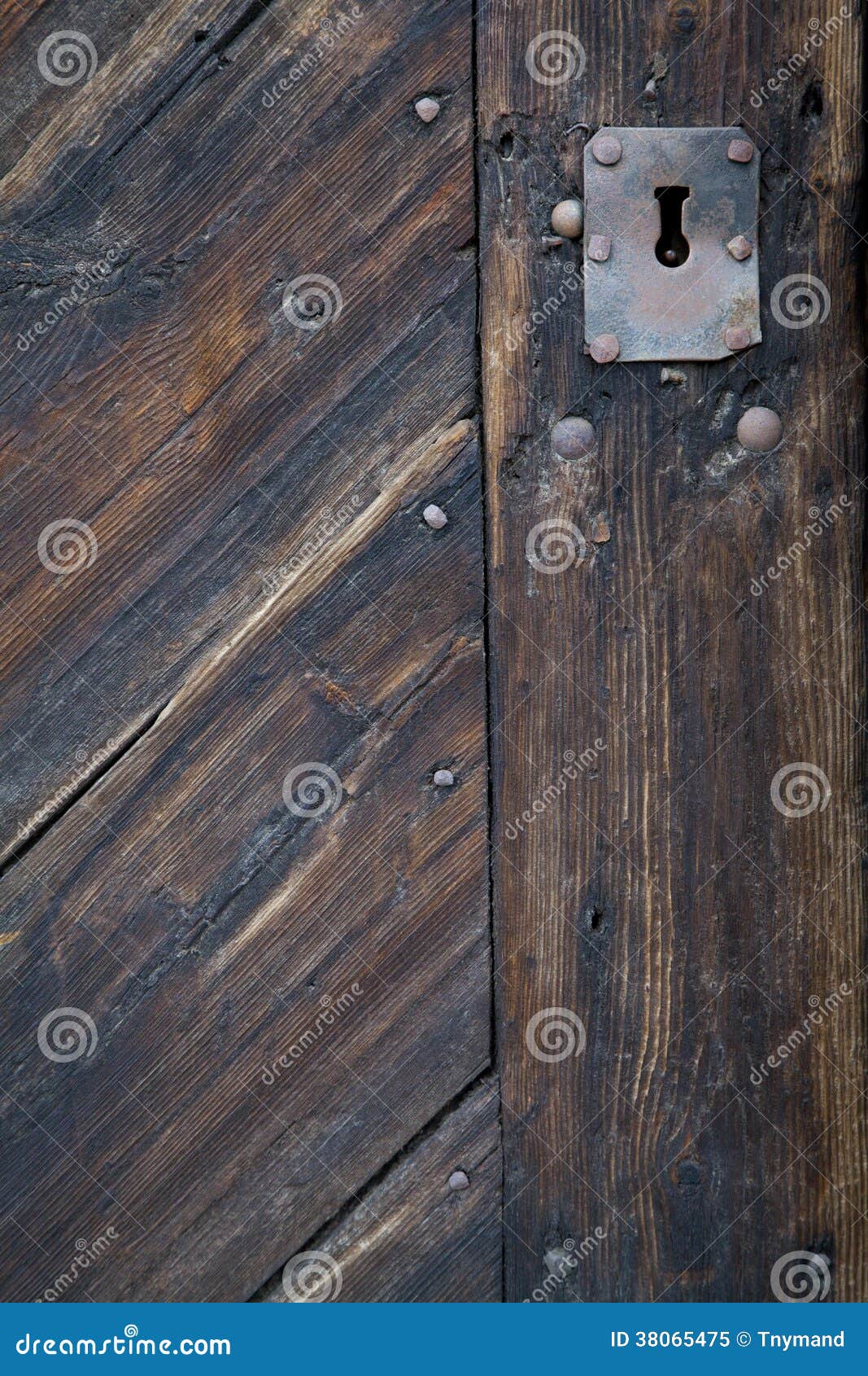 Old Keyhole in Wooden Door stock image. Image of house - 38065475