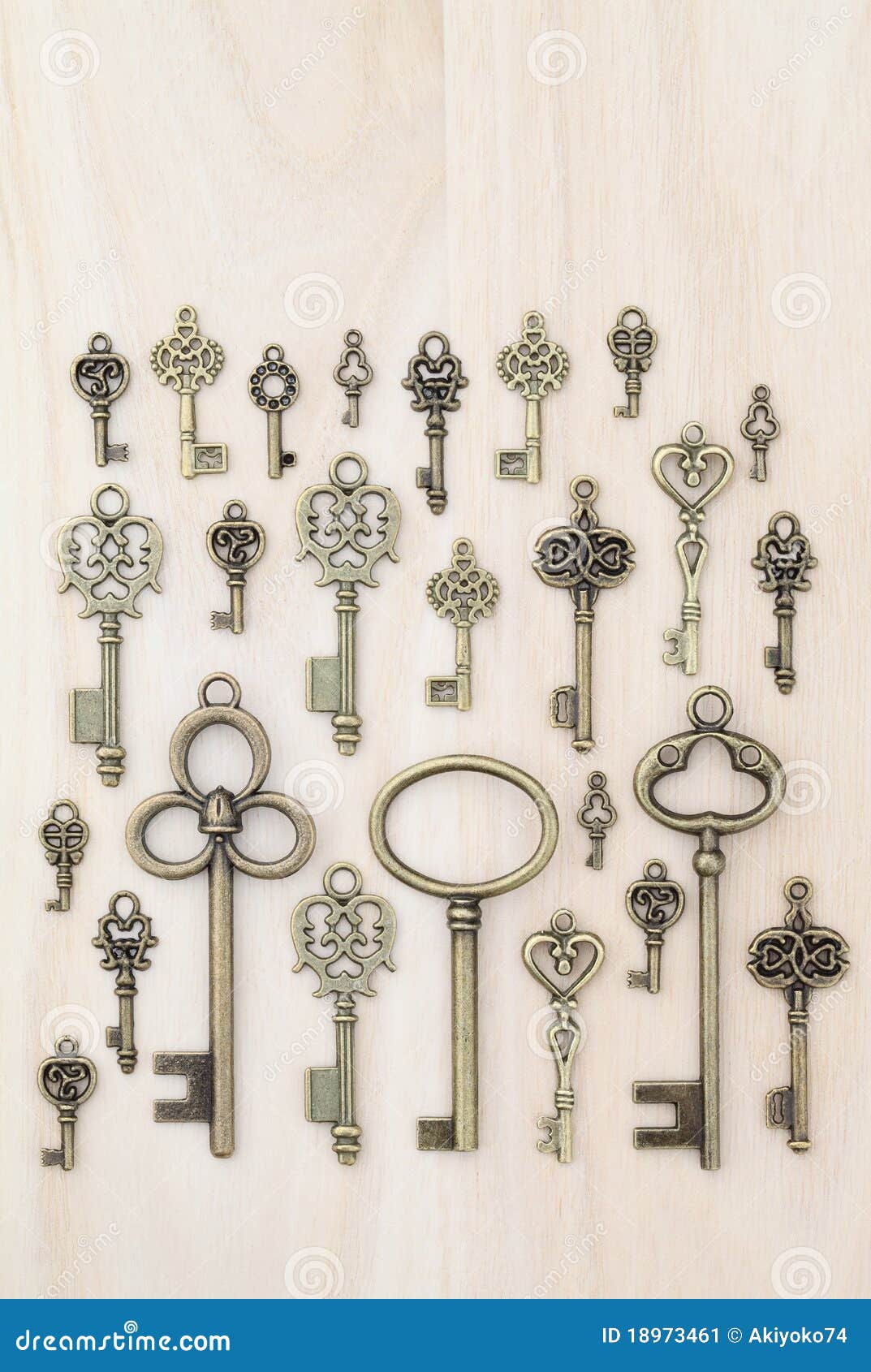 Old keys stock image. Image of closeup, macro, home, pattern - 18973461