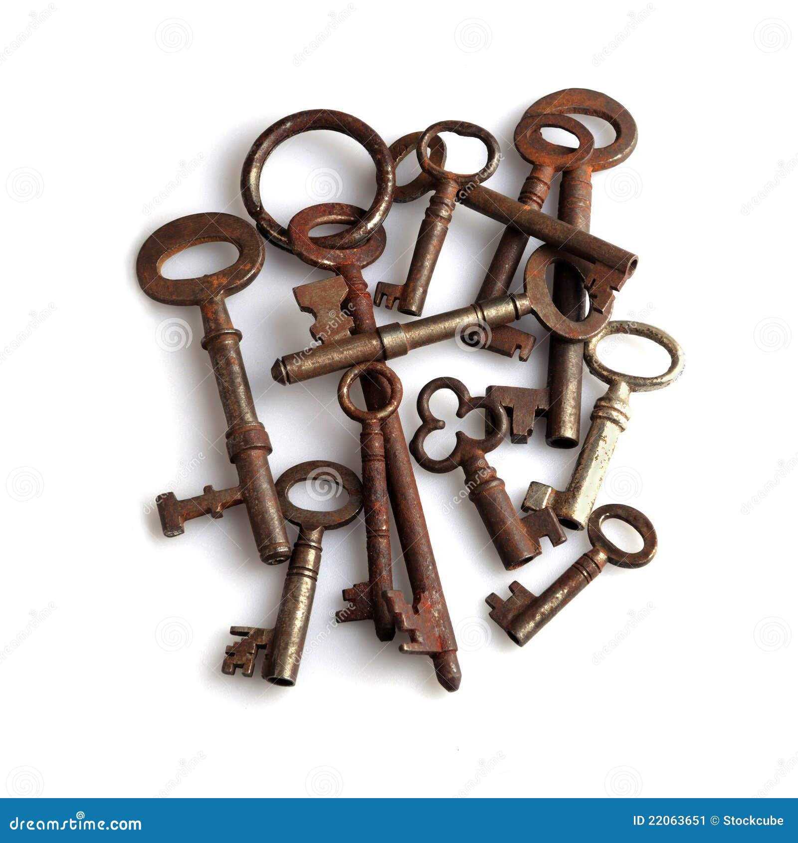 Old Keys stock image. Image of fashioned, white, iron - 22063651