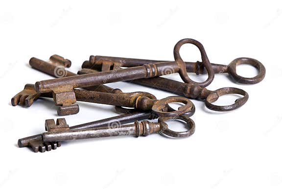 Old Keys stock image. Image of access, isolated, mystery - 3994973