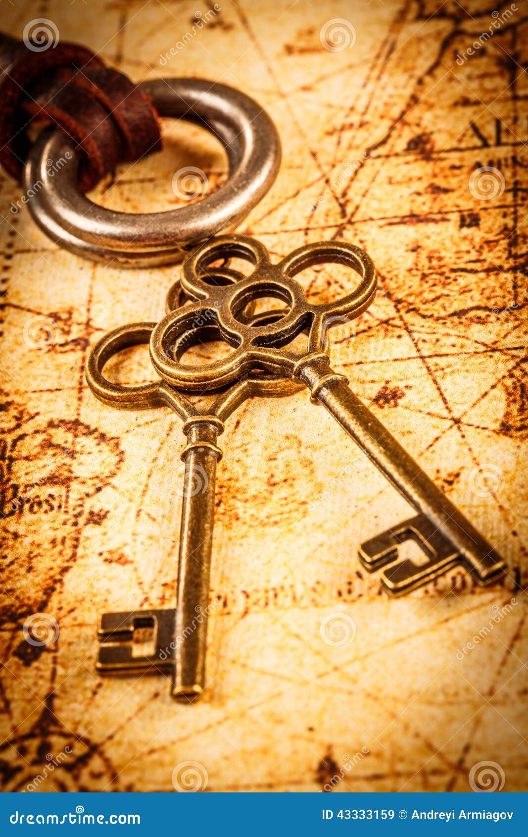 Old Keys Stock Photo - Image: 43333159