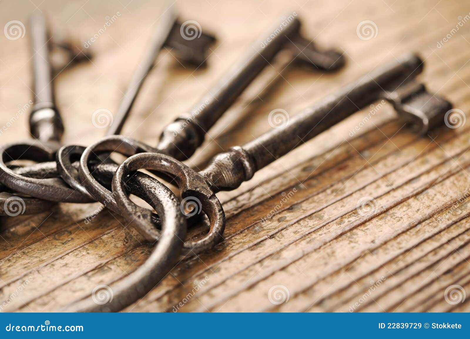 Old keys group stock image. Image of antique, group, brown - 22839729