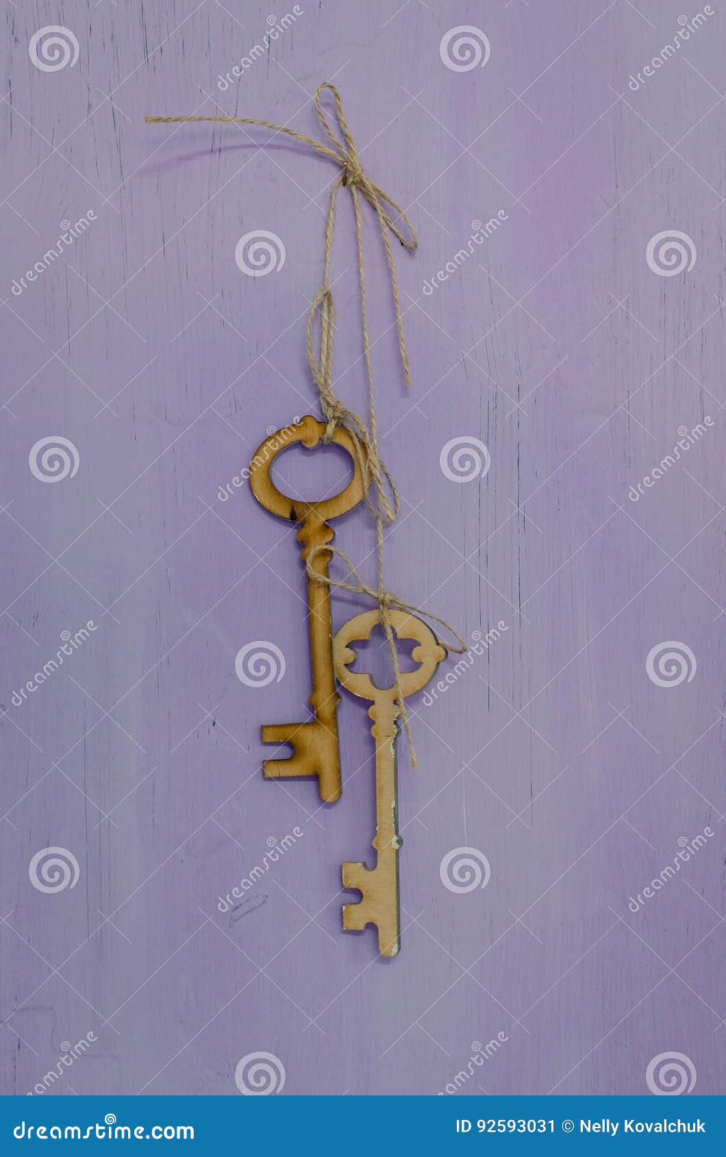 Old keys hanging on a wall stock image. Image of open - 92593031