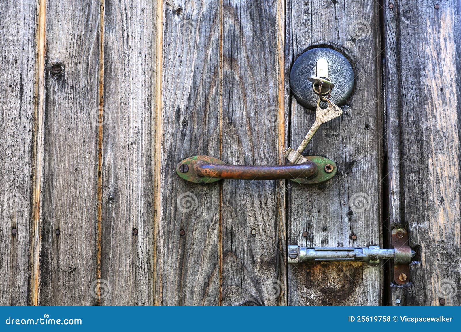 Old Keys, Lock, Latch and Handle Stock Photo - Image of metal, fastener ...