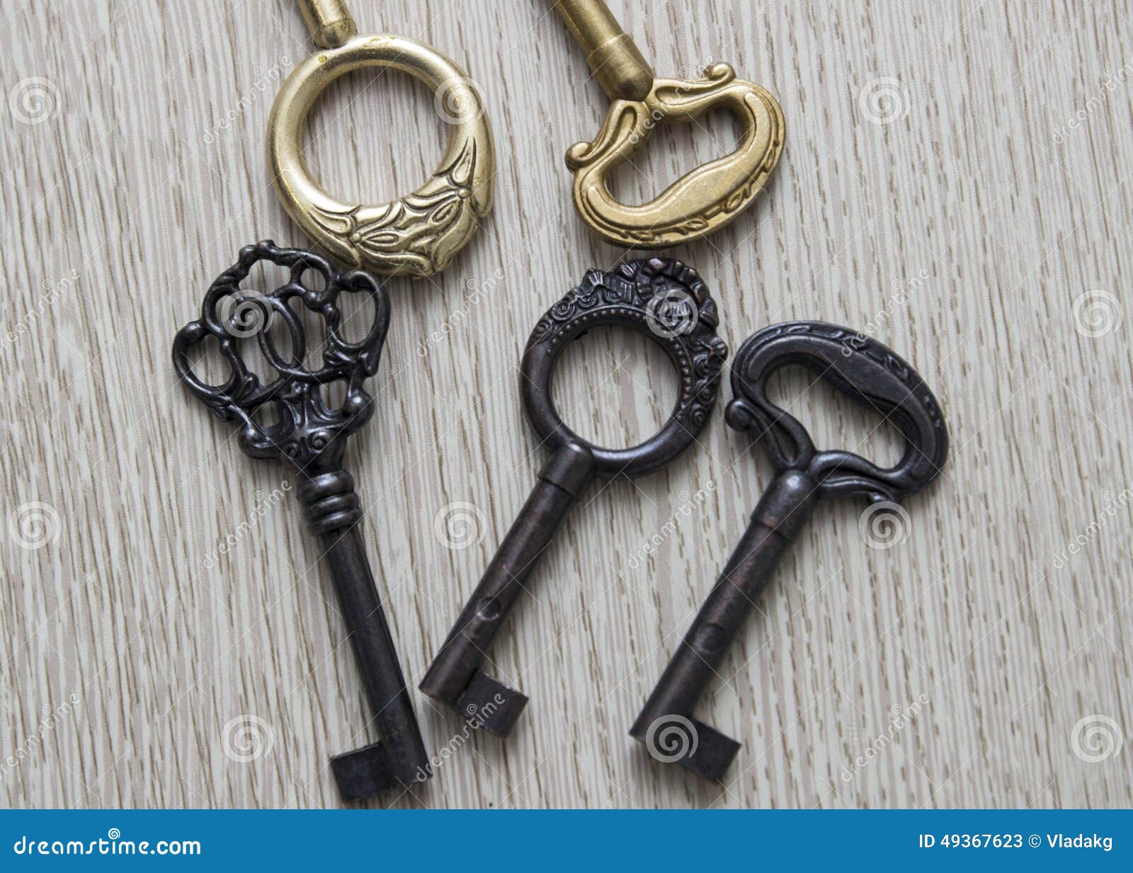Old keys set stock image. Image of opportunity, aged - 49367623