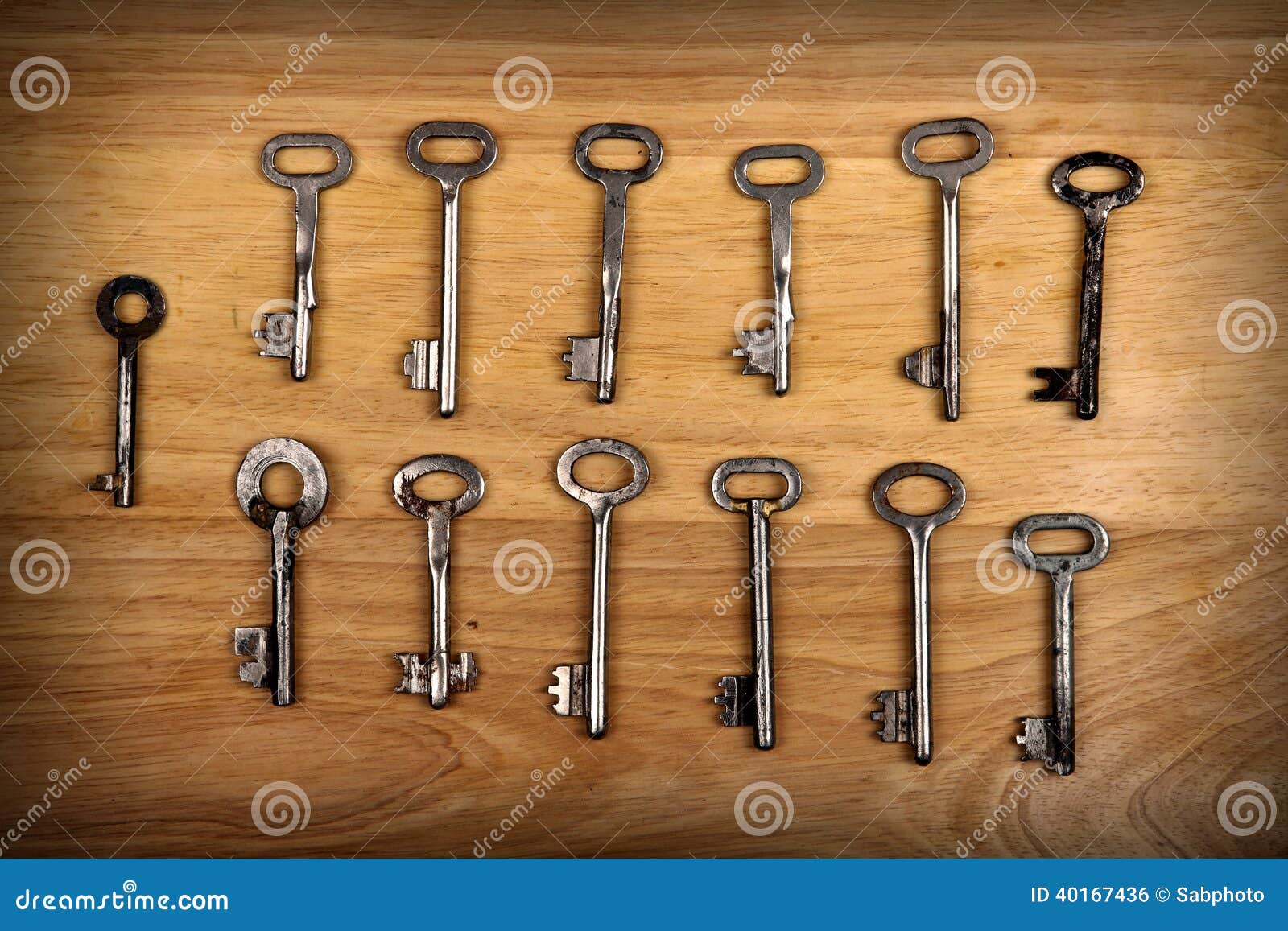 Old Keys Set stock photo. Image of objects, iron, security - 40167436