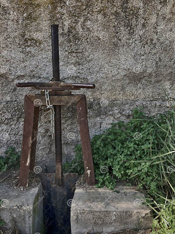 Old irrigation key stock image. Image of keys, equipment - 102794809
