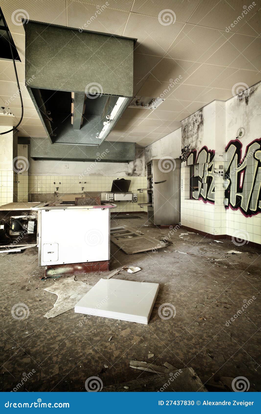 Old kitchen destroyed stock photo. Image of decay, destroyed - 27437830