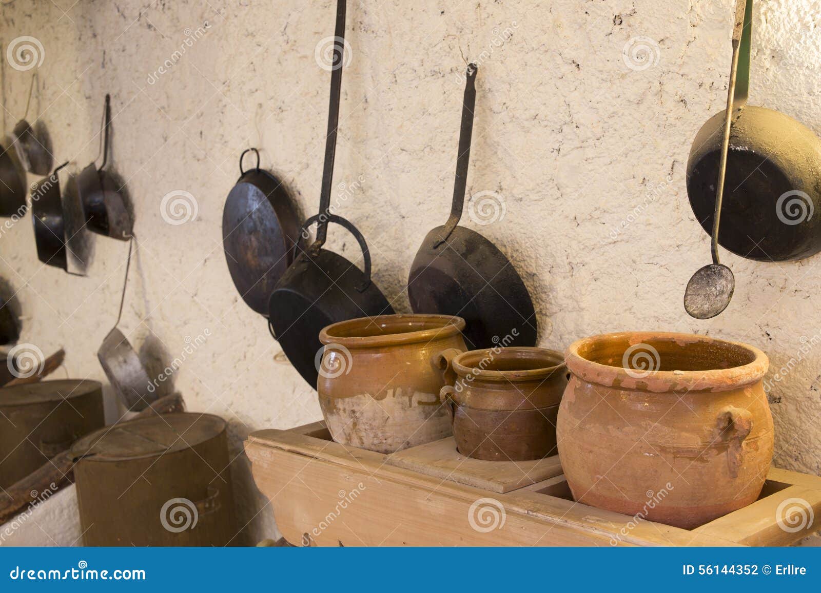 Old kitchen stock photo. Image of antiquity, iron, equipment - 56144352
