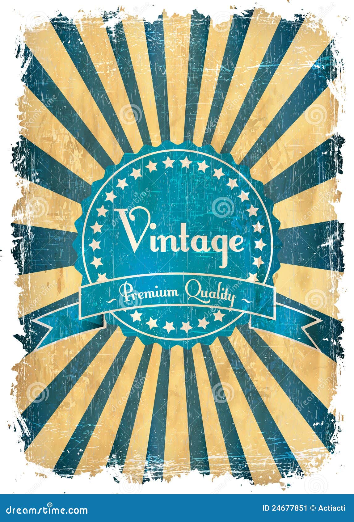 Old label stock vector. Illustration of badge, layout - 24677851