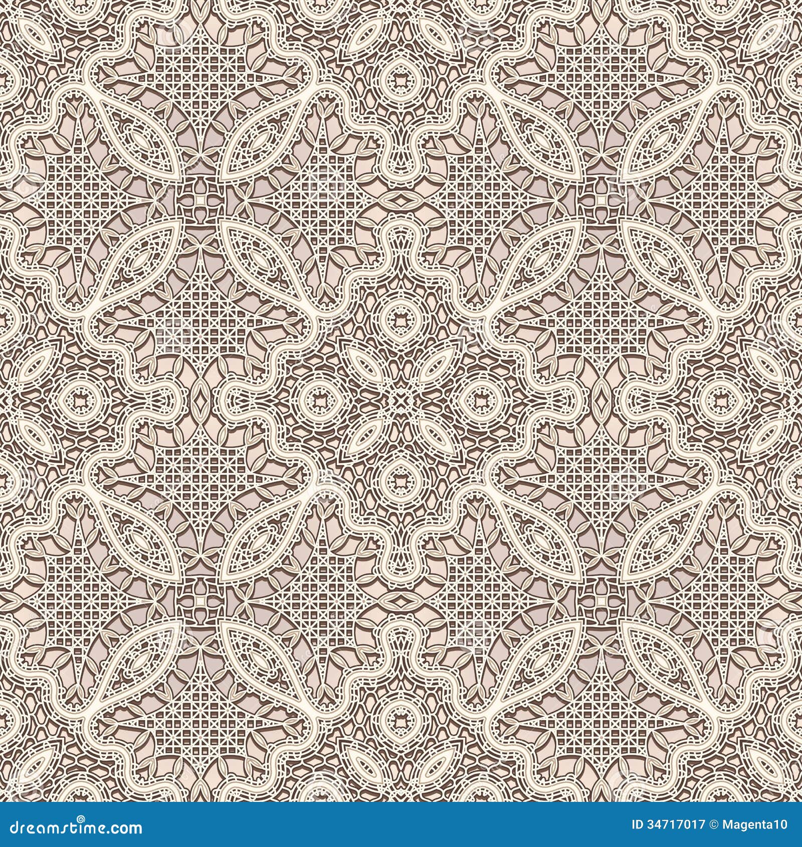 Old lace pattern stock vector. Illustration of ornament - 34717017