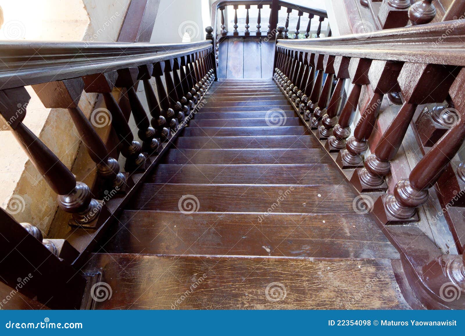 Old ladder stock photo. Image of clean, corridor, indoors - 22354098