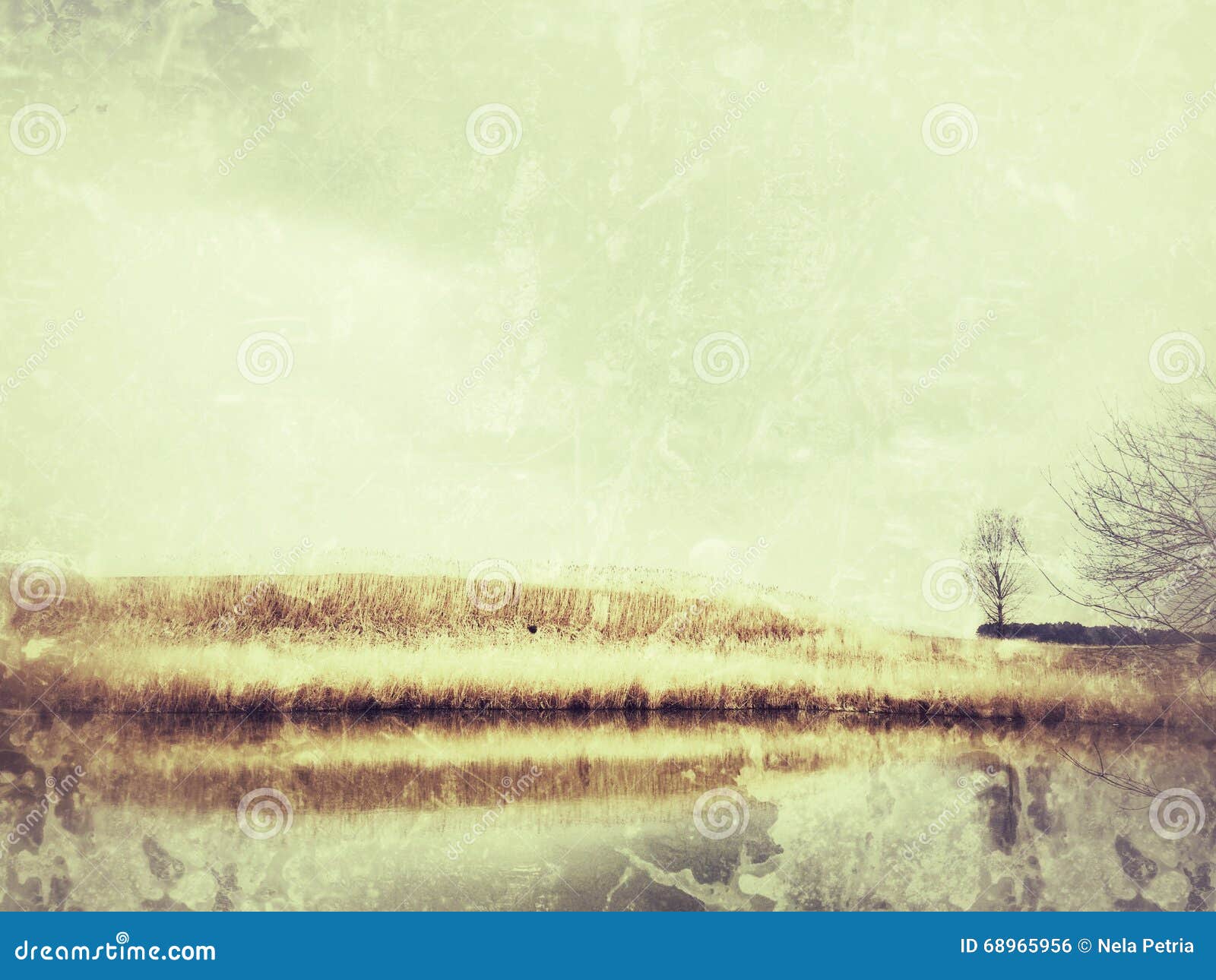 Old lake view stock photo. Image of atmosphere, landscape - 68965956