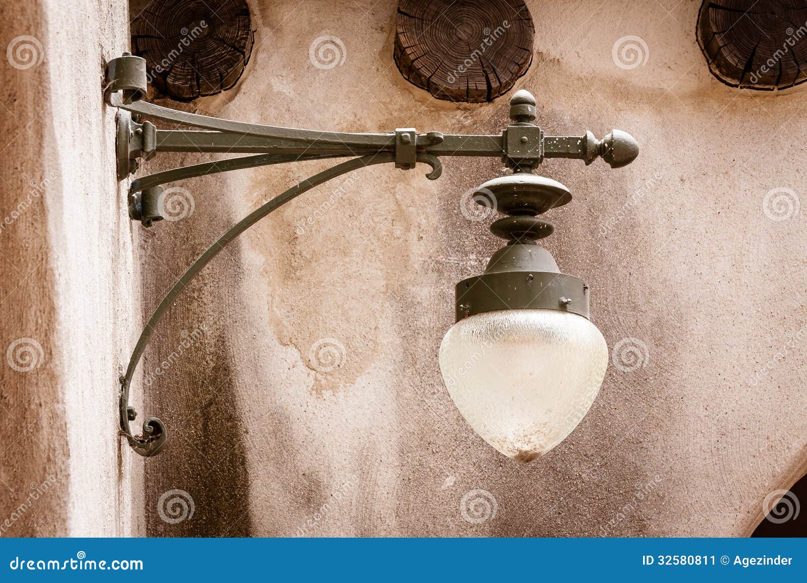 Old lamp post stock image. Image of equipment, home, architecture ...