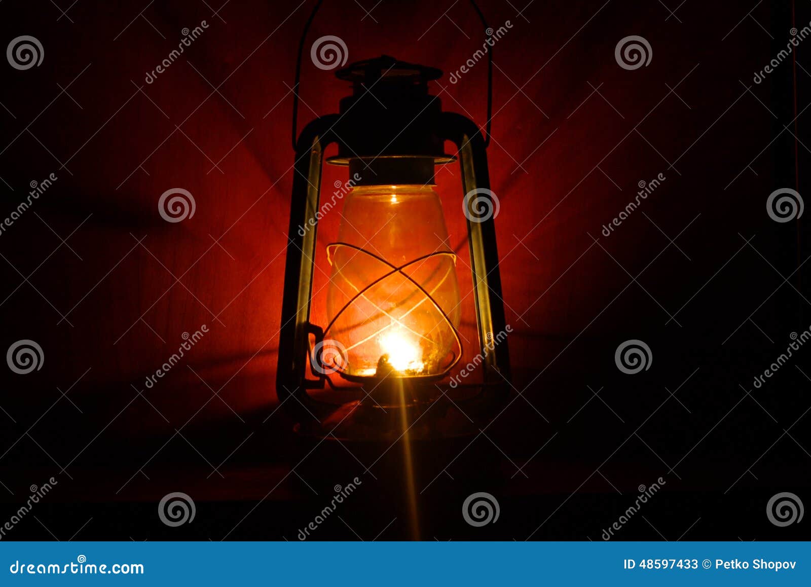Old lamp stock image. Image of hope, glow, windproof - 48597433