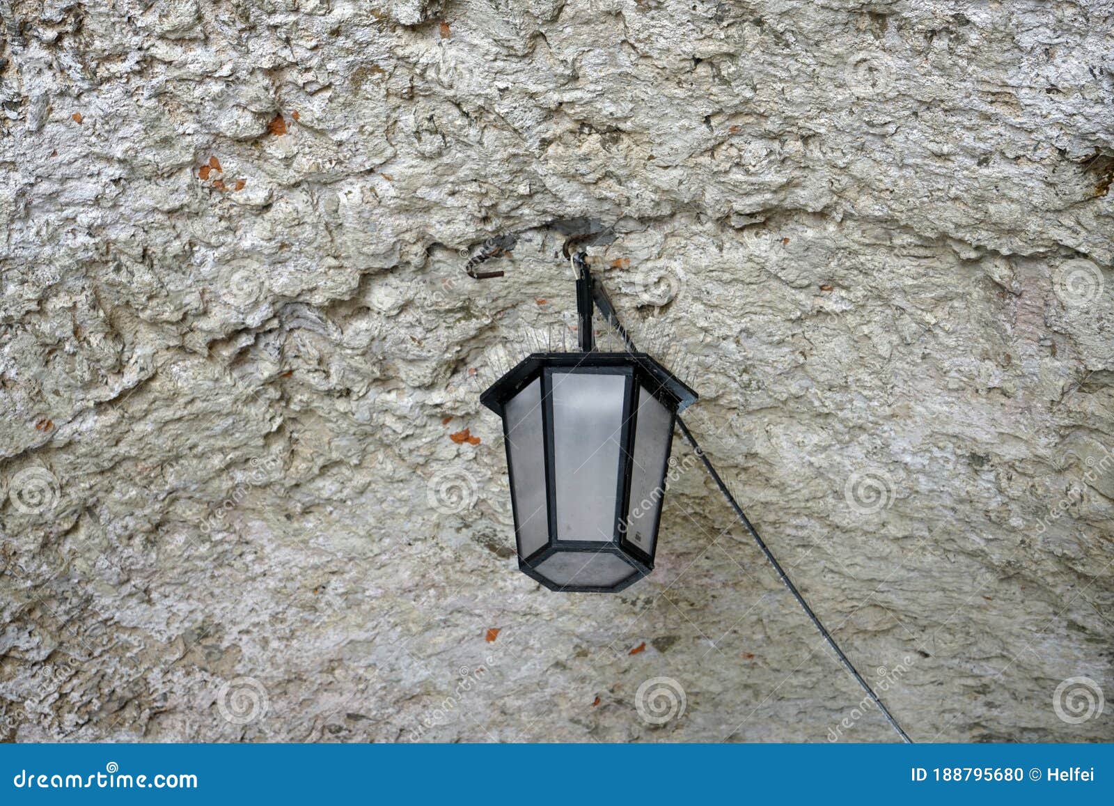 Old Lamps Along the Way, Which are Still in Operation Today Stock Photo ...
