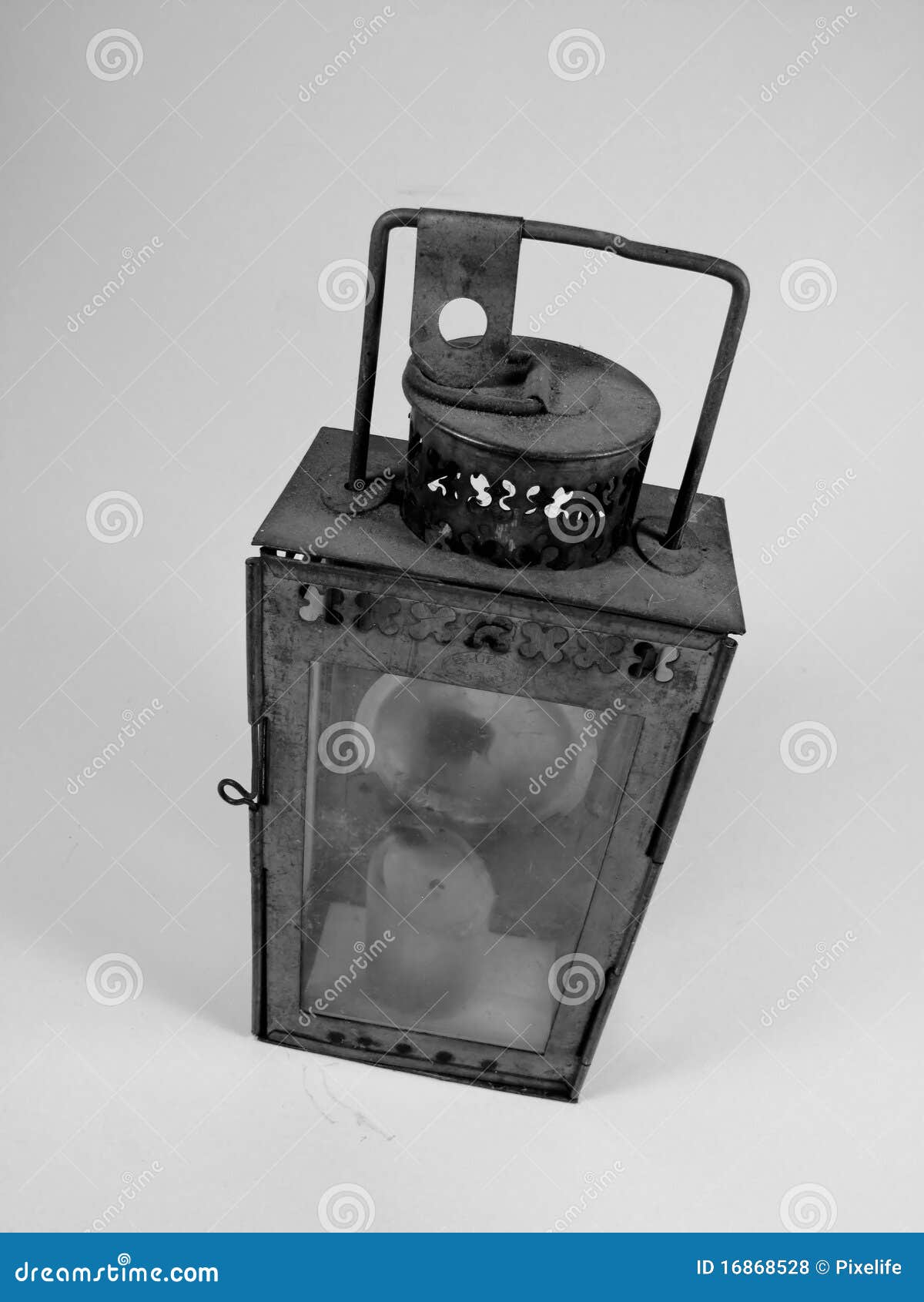 Old lantern stock photo. Image of blue, flame, decoration - 16868528