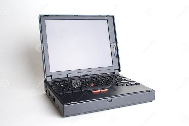 Old laptop stock image. Image of touchpad, business, communication ...