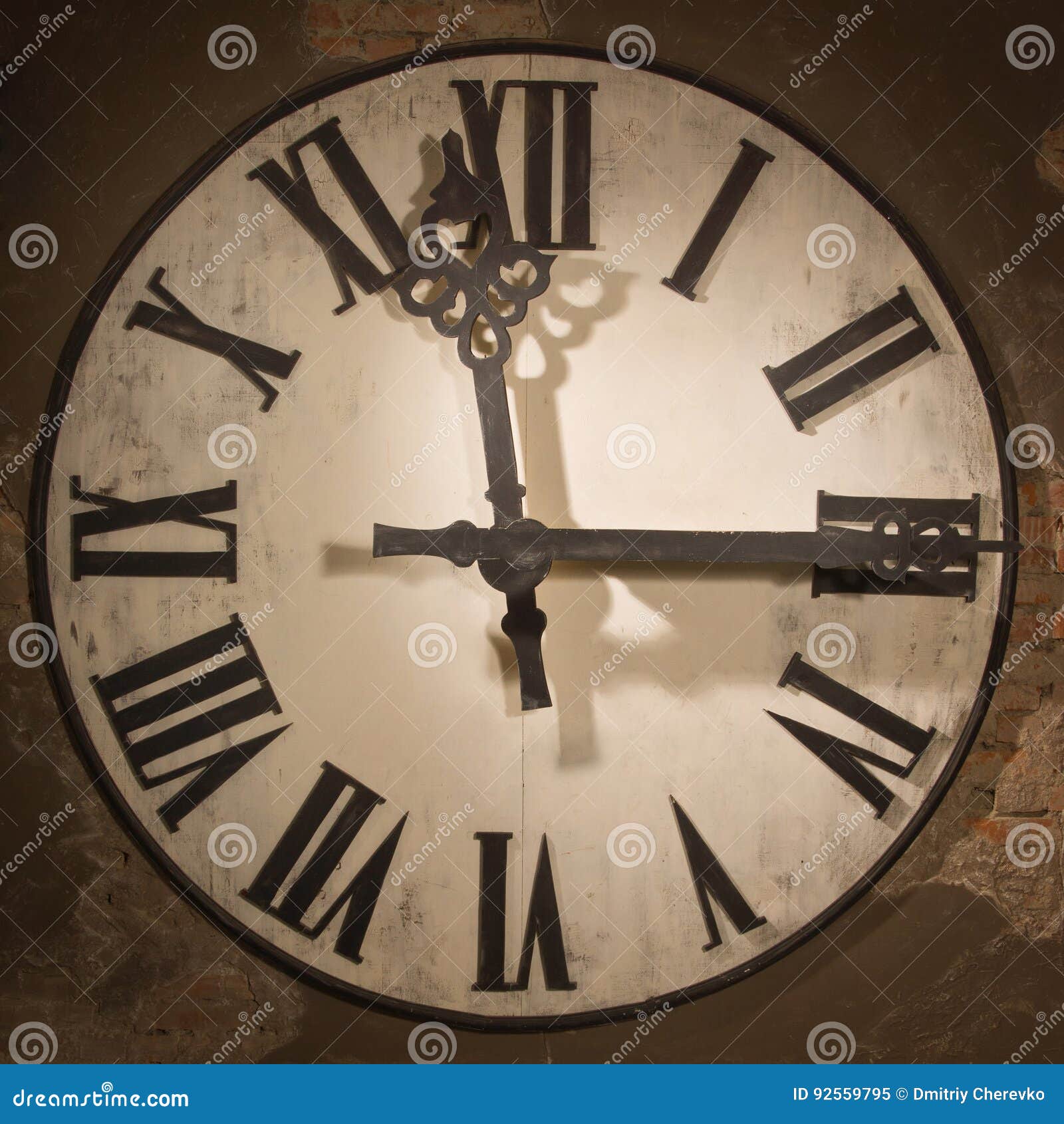 Old large clock face stock image. Image of history, pattern - 92559795