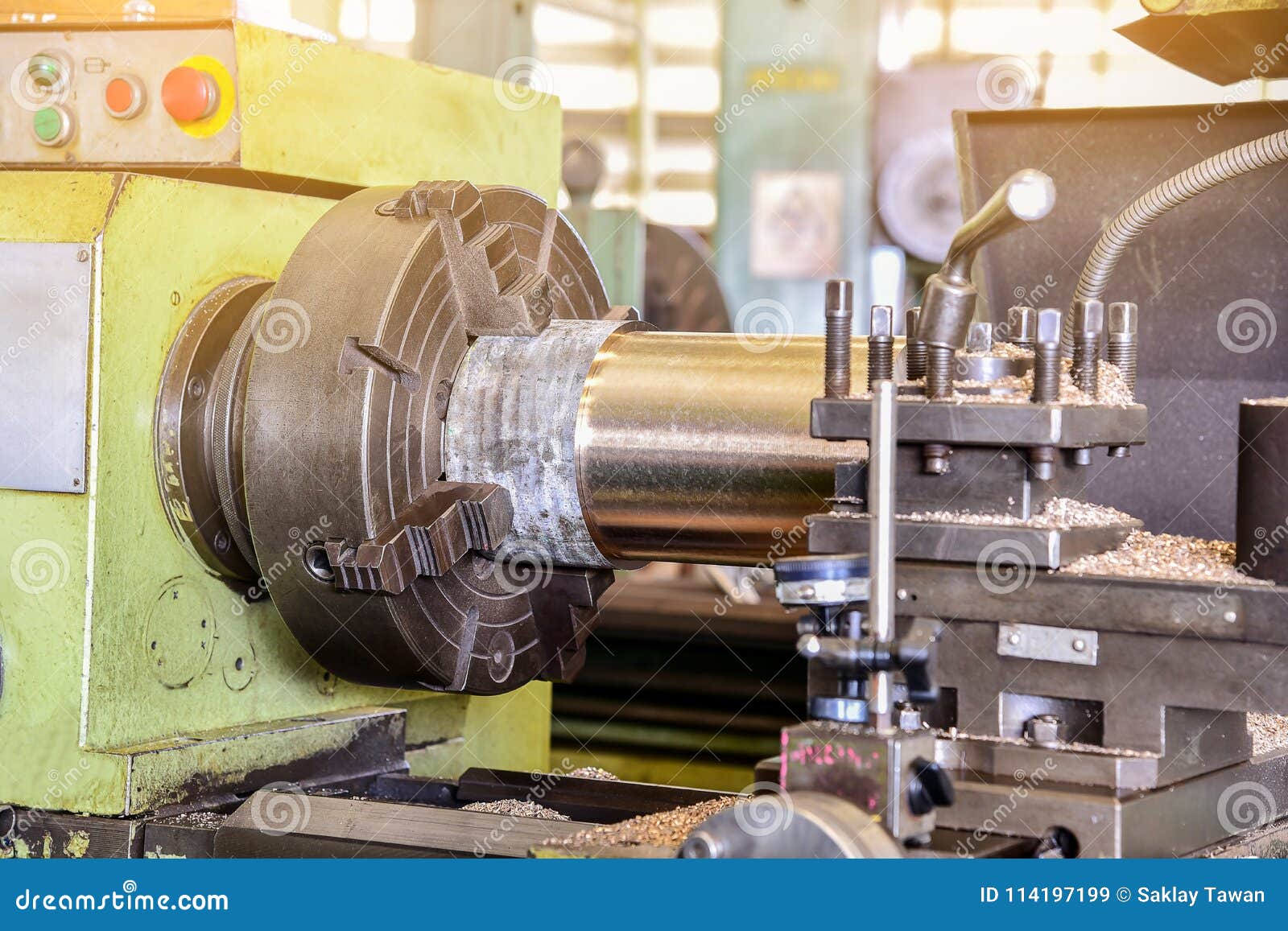 Old Lathe stock image. Image of mill, instrument, equipment - 114197199