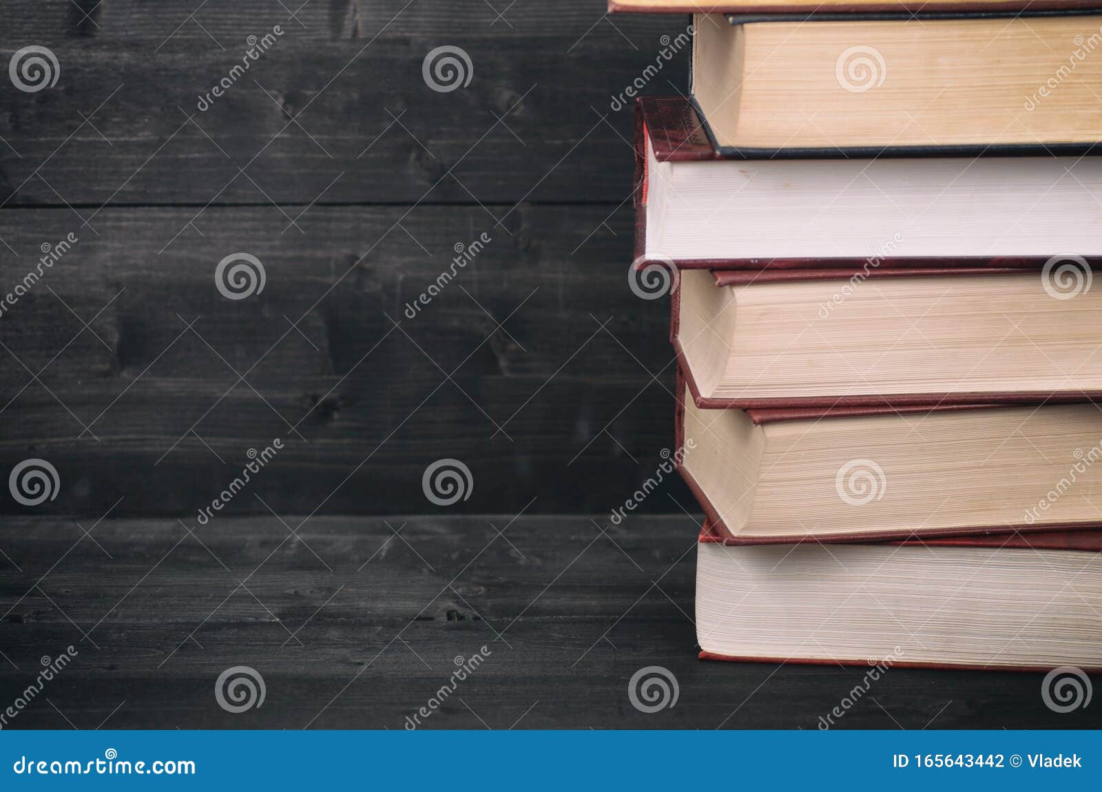 Old Law Books on the Black Wooden Background Stock Photo - Image of ...