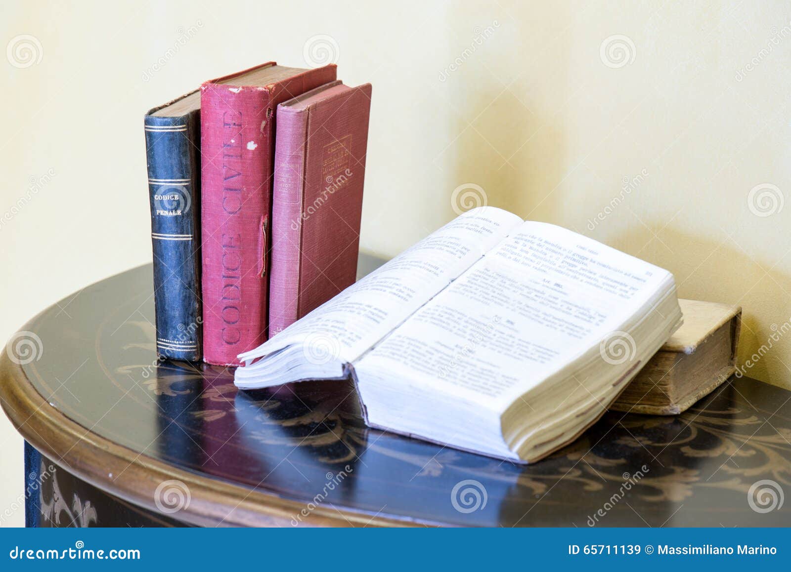 Old law books on the table editorial stock image. Image of antique ...