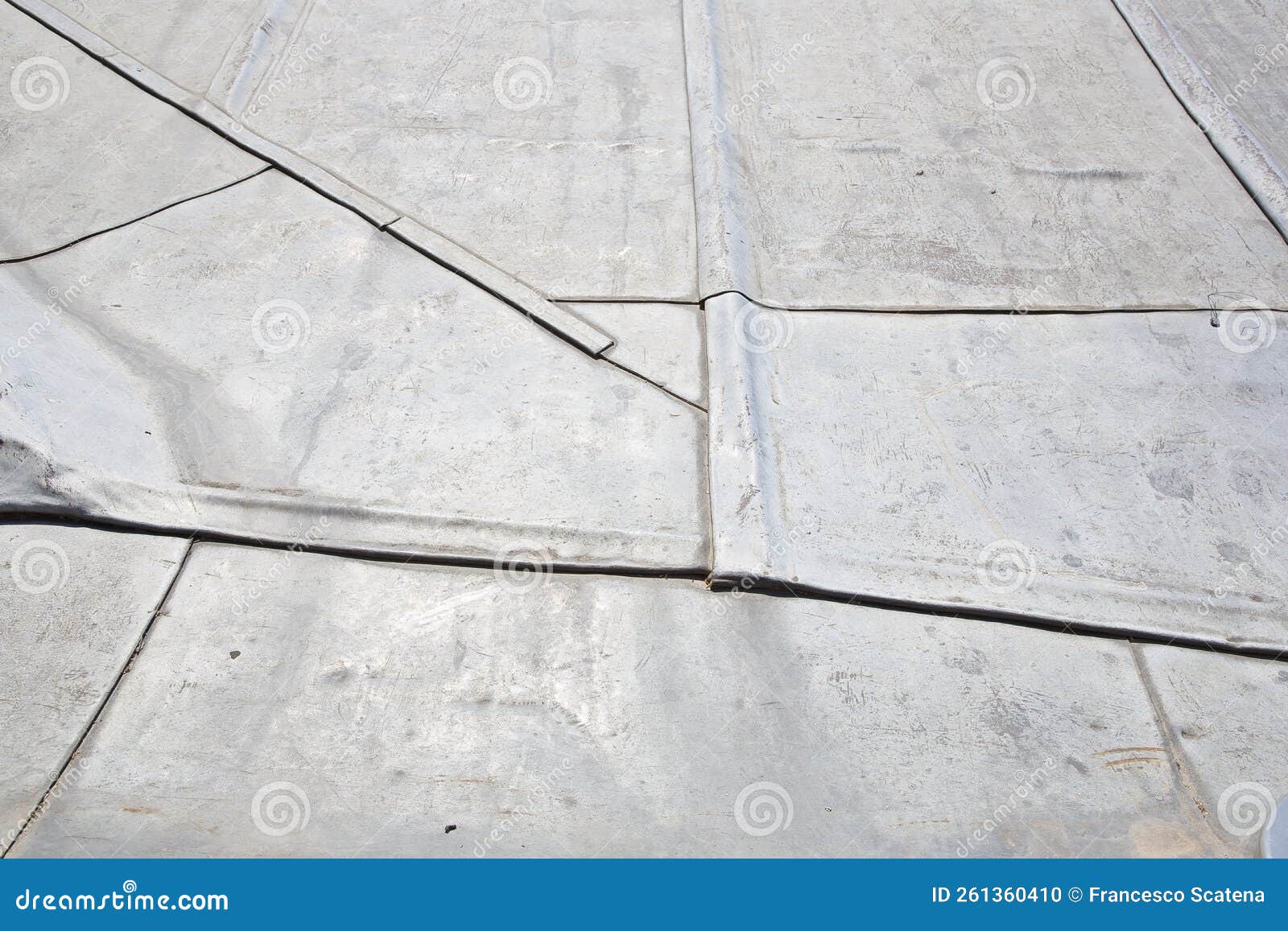 Old Lead Roof Detail with Thin Lead Sheets Stock Photo - Image of ...