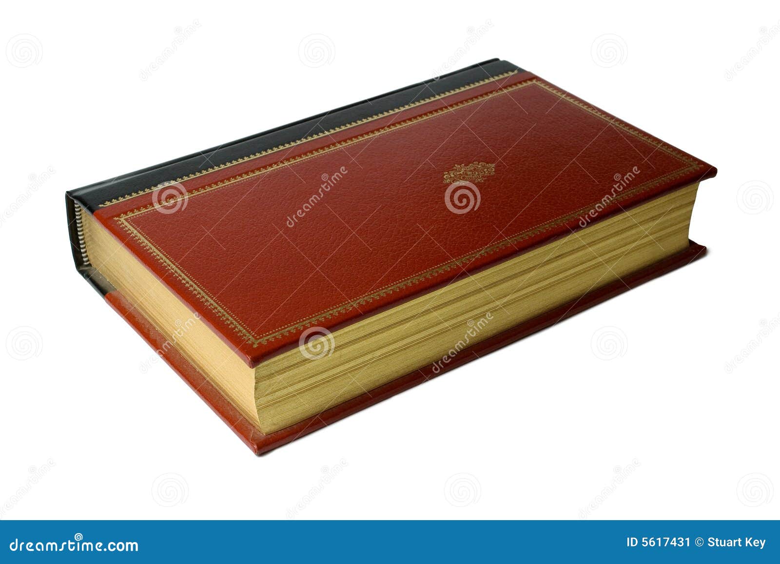 Old leather book stock image. Image of education, bound - 5617431