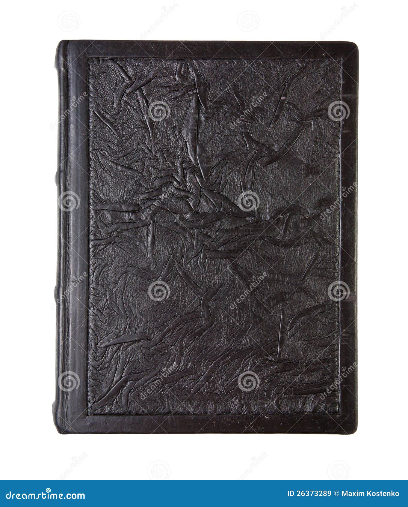 Old Leather Book, Crumpled Texture Stock Image - Image of design, book ...