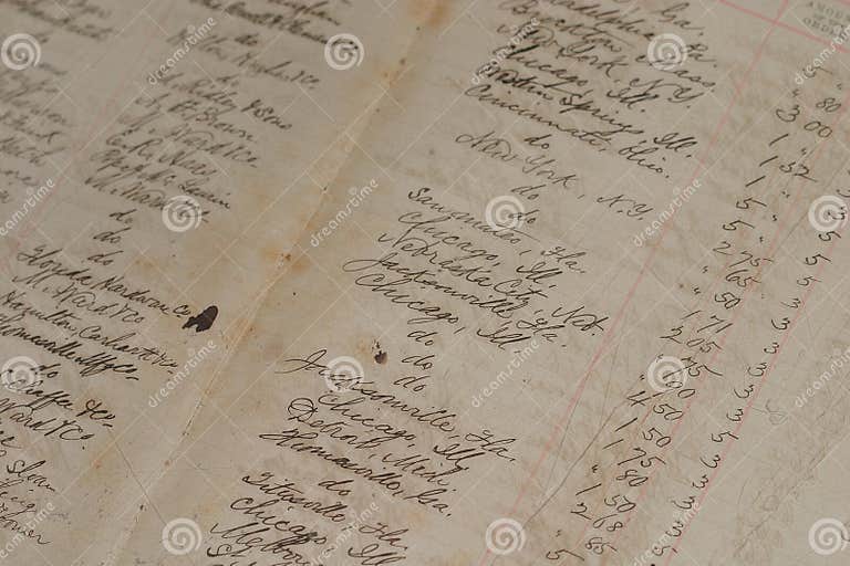 Old Ledger stock photo. Image of finance, background, antique - 64556