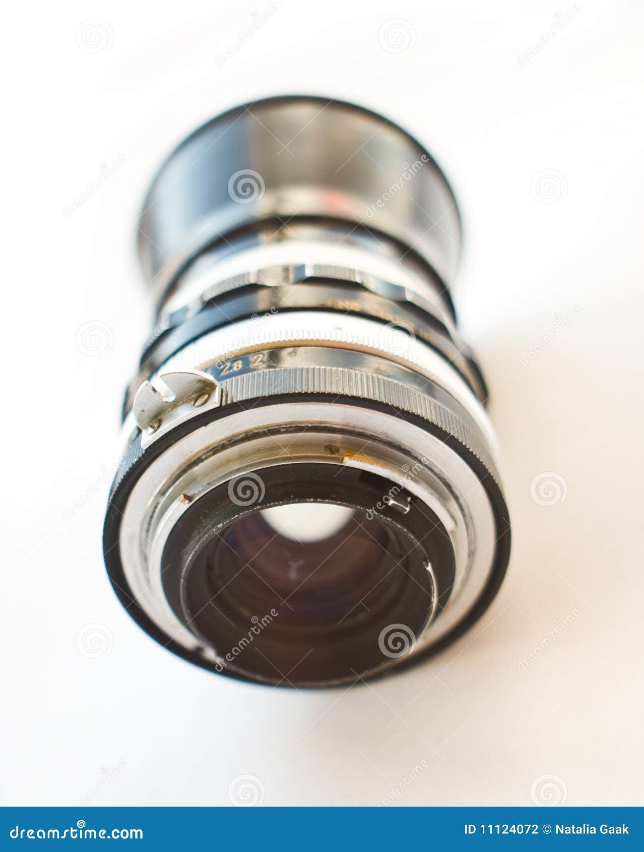Old lens stock photo. Image of metal, heap, measurement - 11124072