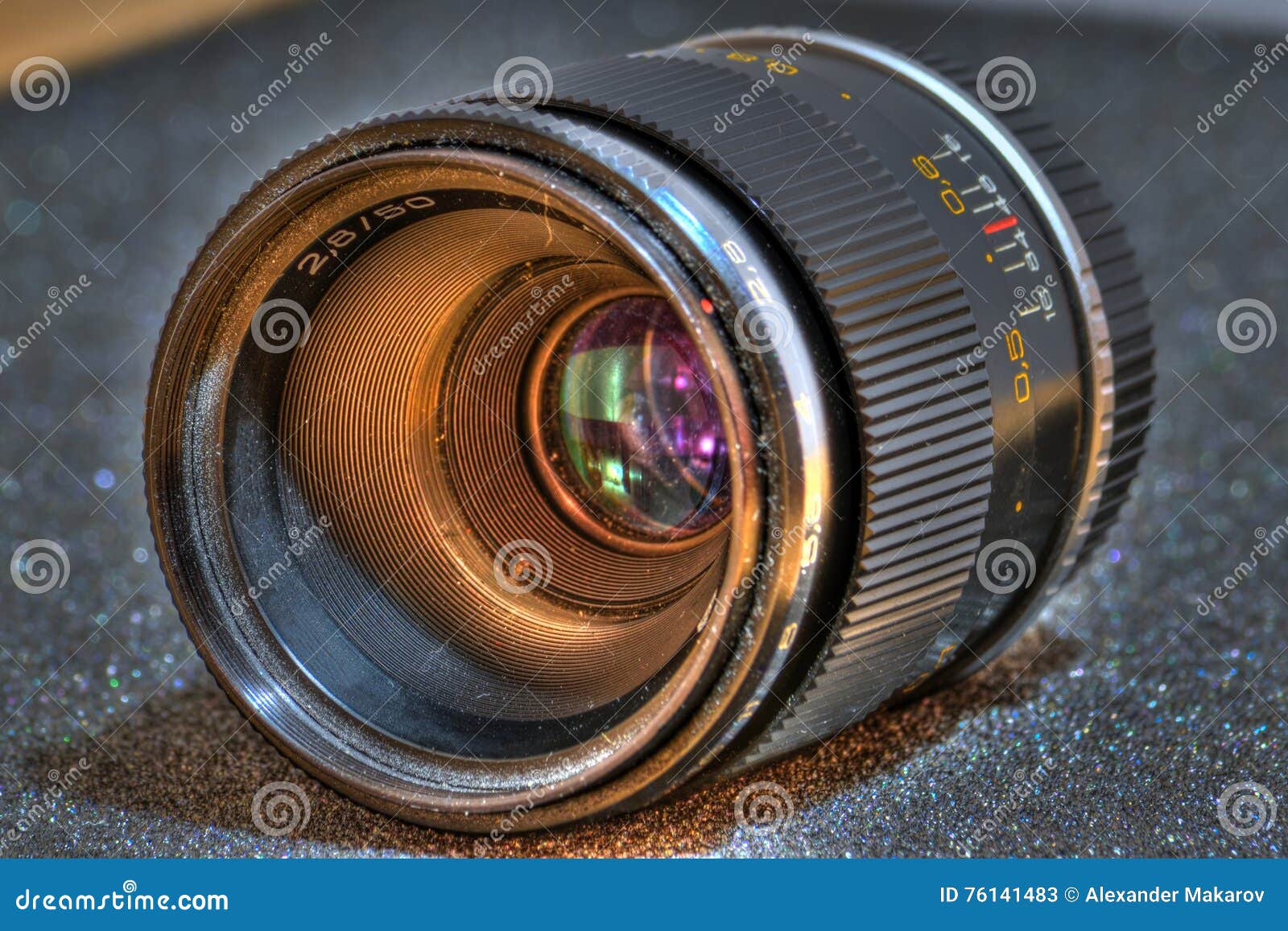 Old lens stock image. Image of extended, wide, gleam - 76141483