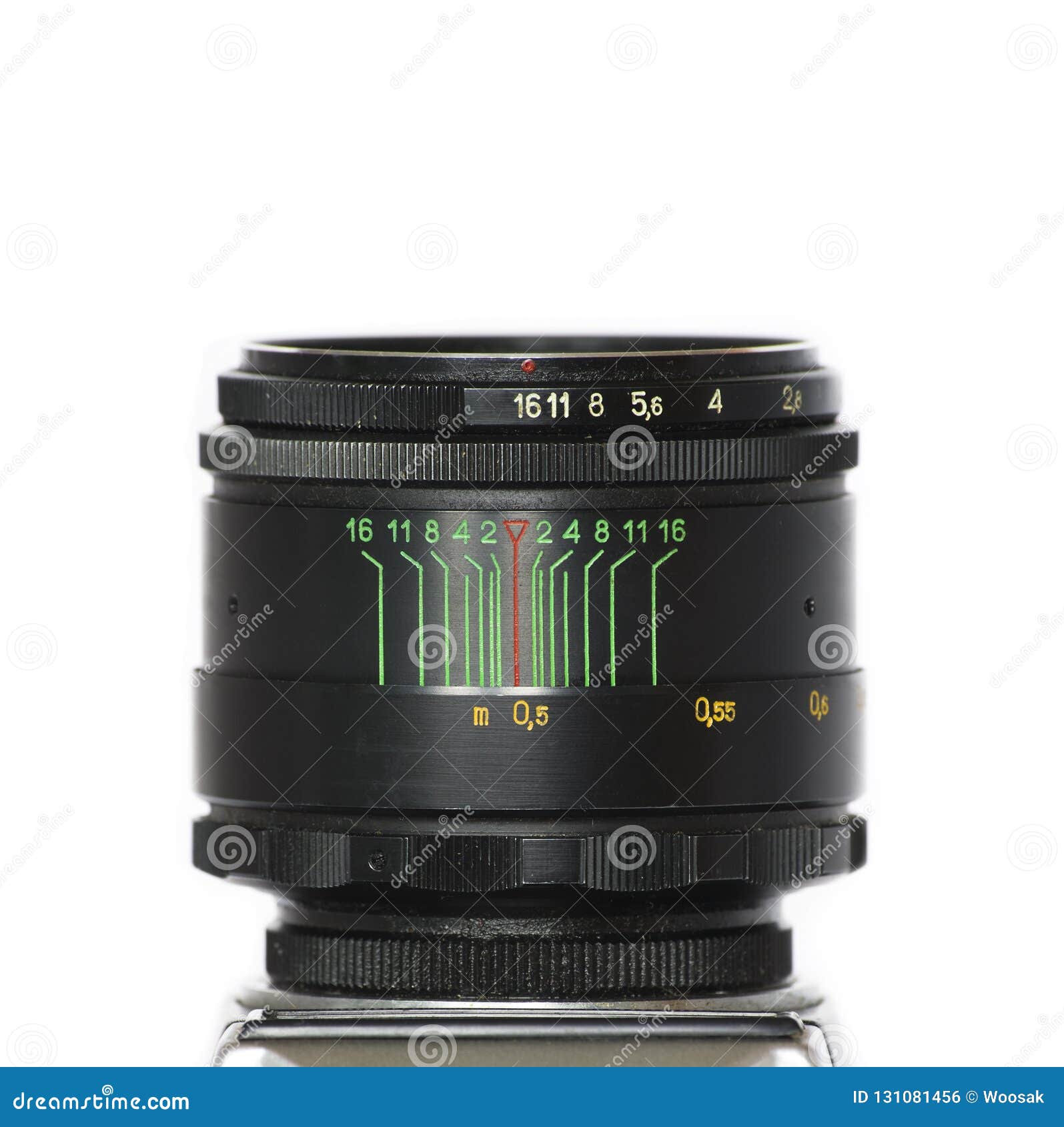 Old 50mm focal length lens stock photo. Image of aperture - 131081456