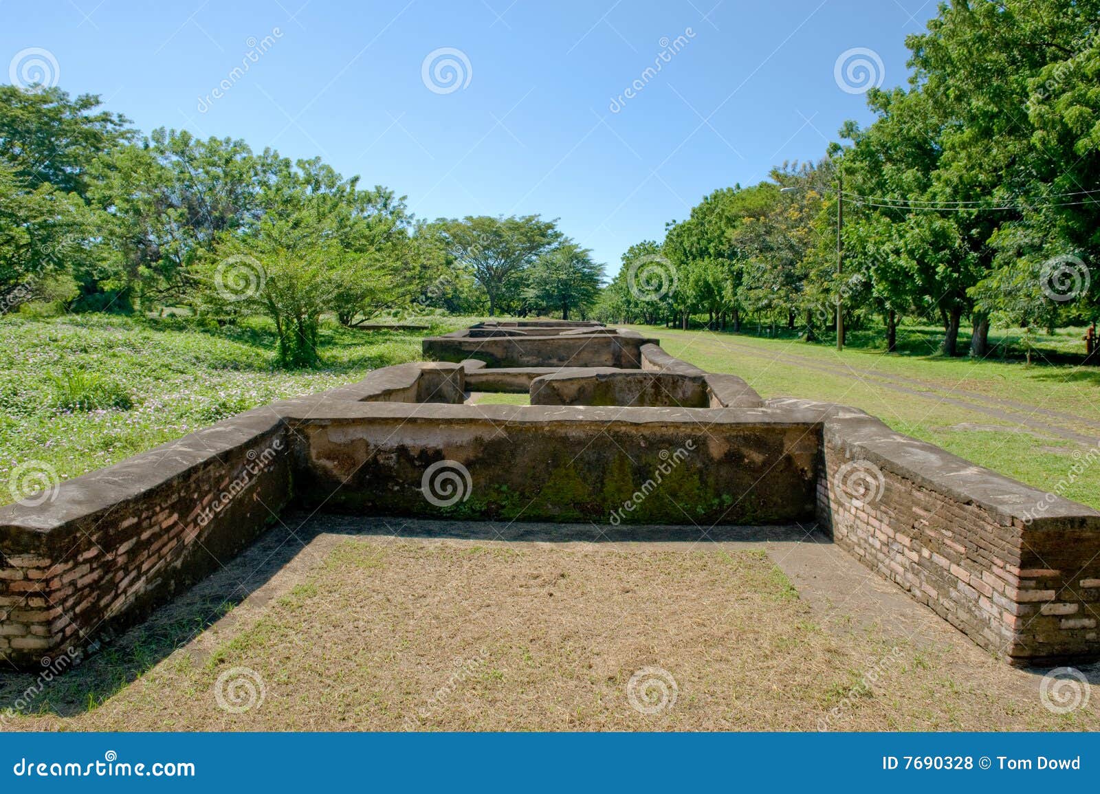 Old Leon City Ruins Nicaragua Stock Photo - Image of landscape, nature ...