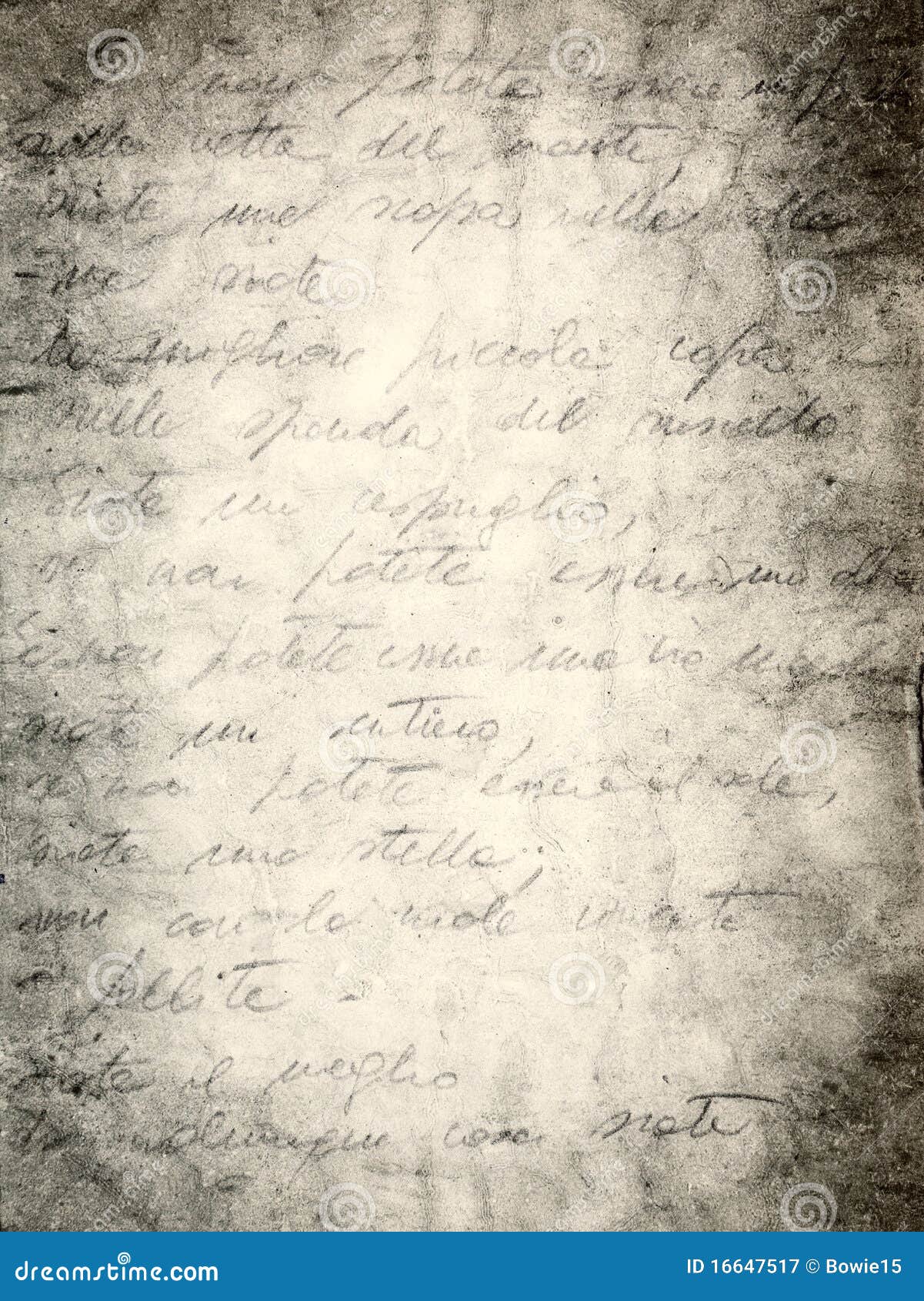 Old letter stock image. Image of vintage, words, background - 16647517