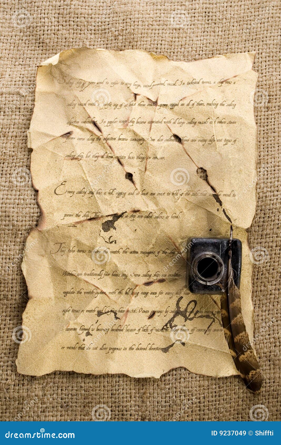 Old letter stock image. Image of west, antique, accuracy - 9237049