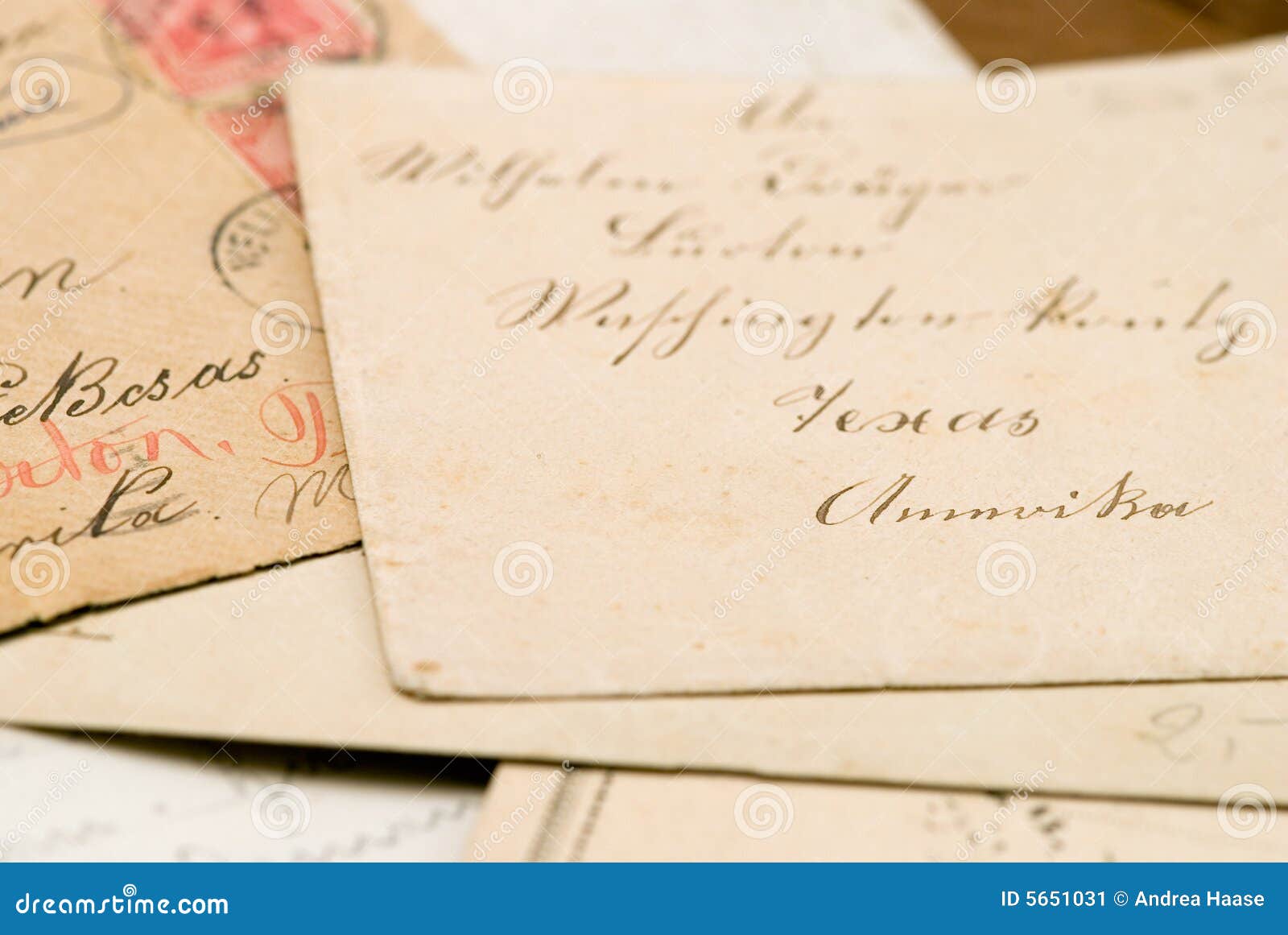 Old letters stock image. Image of ancient, vintage, nostalgic - 5651031
