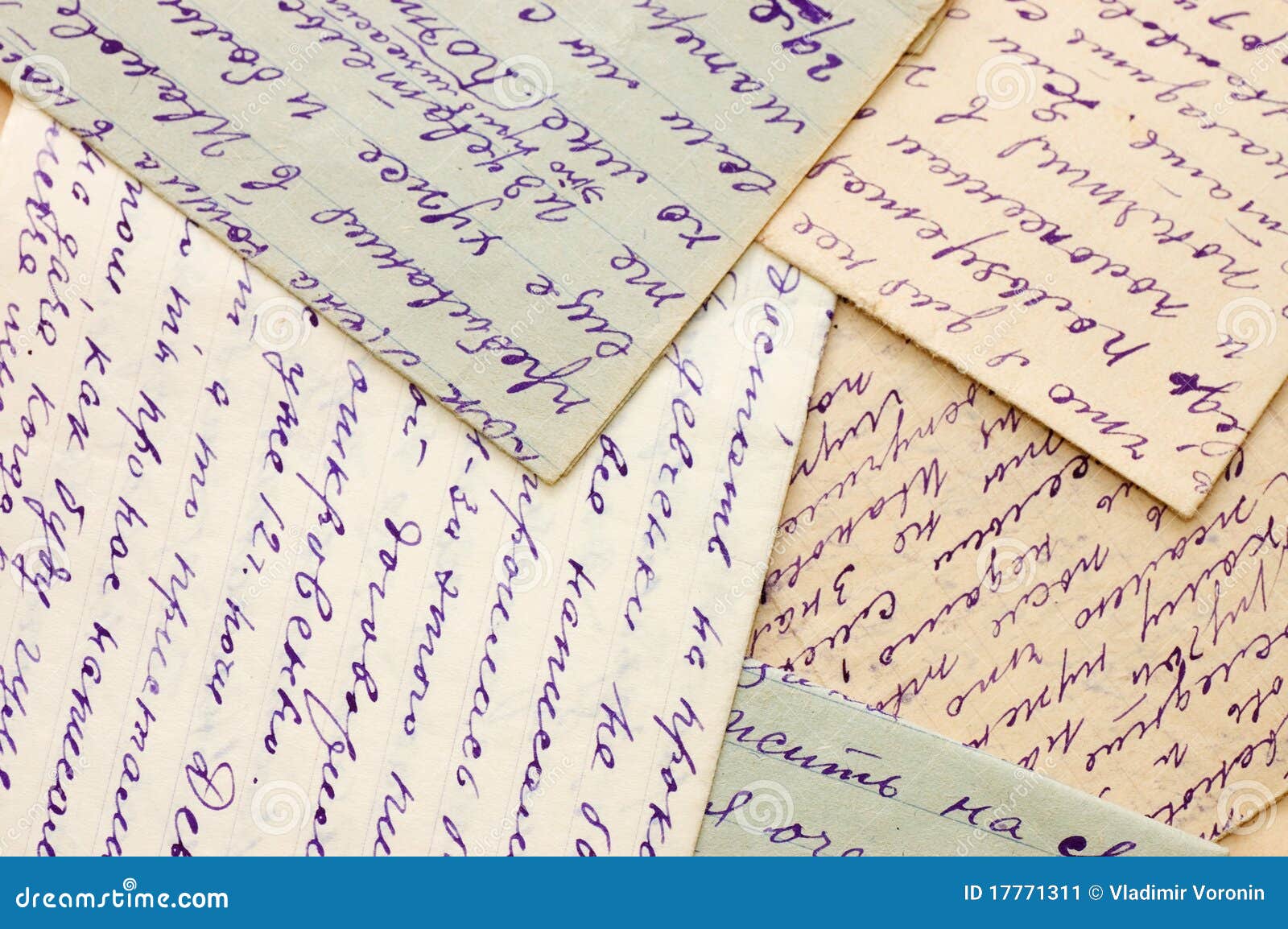 Old Letters As A Background Stock Image - Image of delivery, document ...